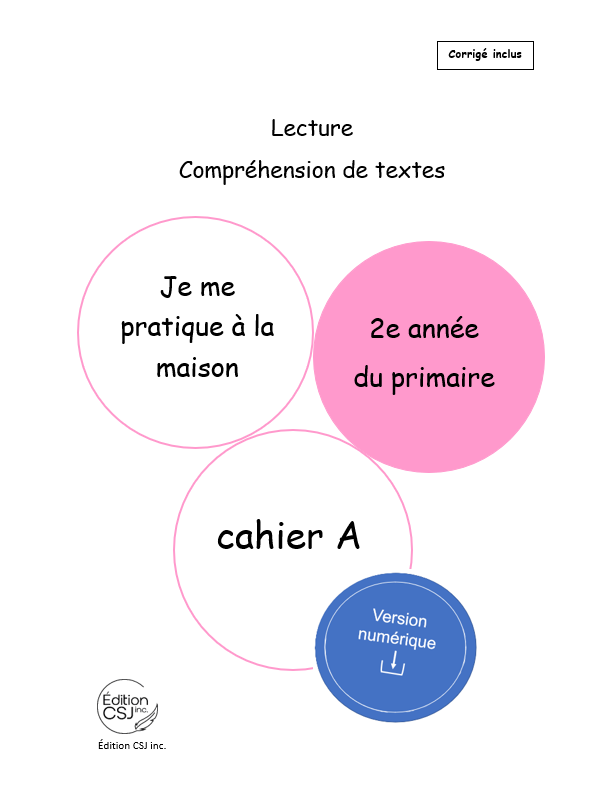 2e année Lecture compréhension de textes - CAHIER A (Numérique ...